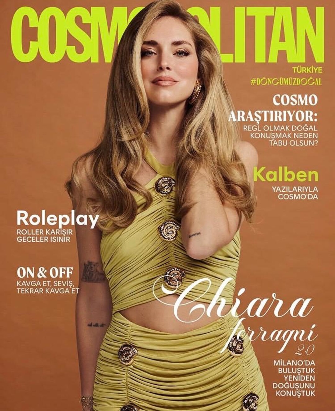 Cosmopolitan 8 June 2025 Chiara Ferragni - Mark Eydelshteyn - Ece Melike Candan / Fast Shipping ...