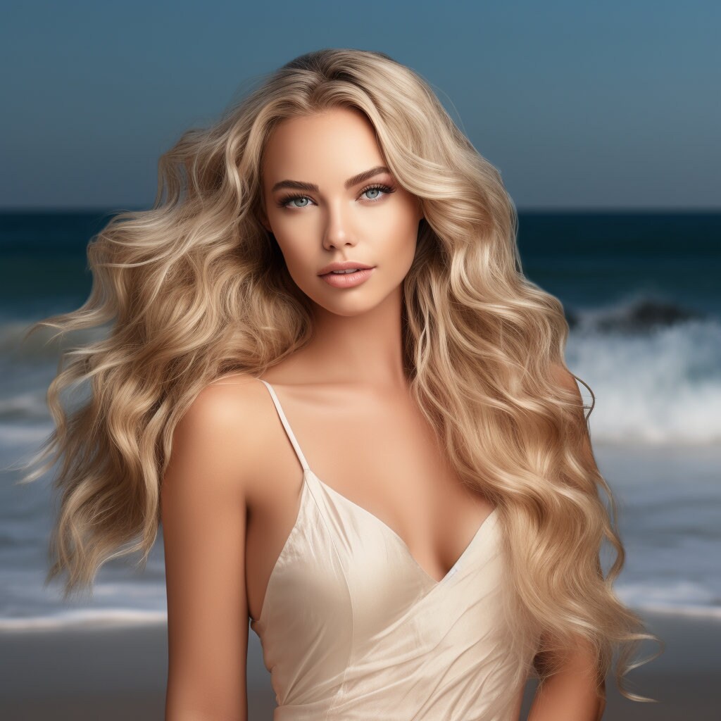 AI Beauty Model: Blond Hair Models, Blond Makeup Models, Skincare, and Fashion Models Unique ...