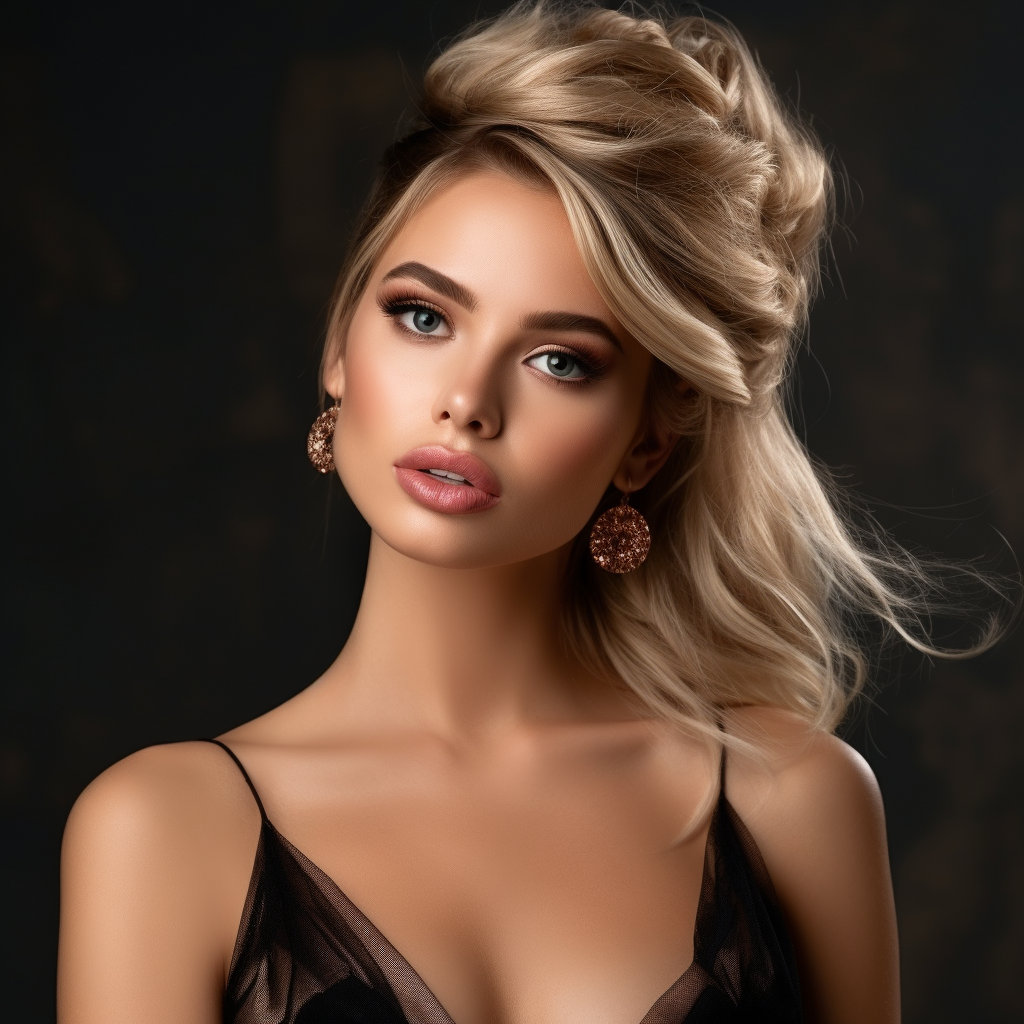 AI Beauty Model: Blond Hair Models, Blond Makeup Models, Skincare, and Fashion Models Unique ...