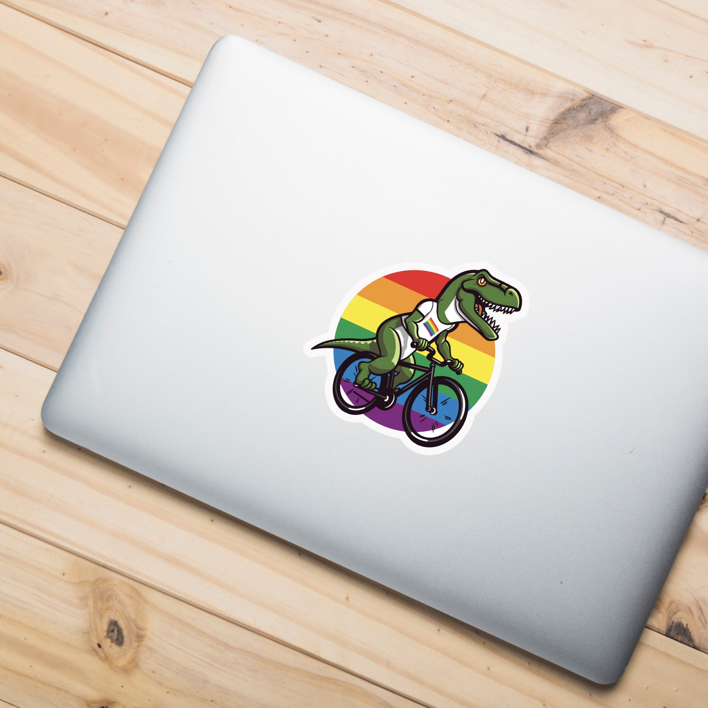 Pride Sticker T-rex Ride, Pride Progress Sticker, LGBTQ Pride, Pride ...