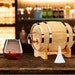 Refinery Wooden Keg Whiskey Barrel Decanter Beer Wine Drinking - Etsy