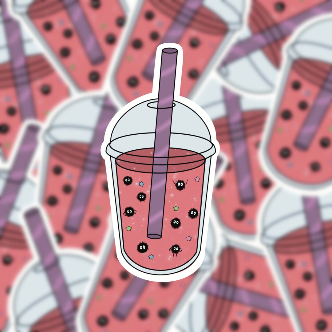 Soot Sprite Boba Holographic Sticker Soot Gremlin Sticker - Etsy Australia