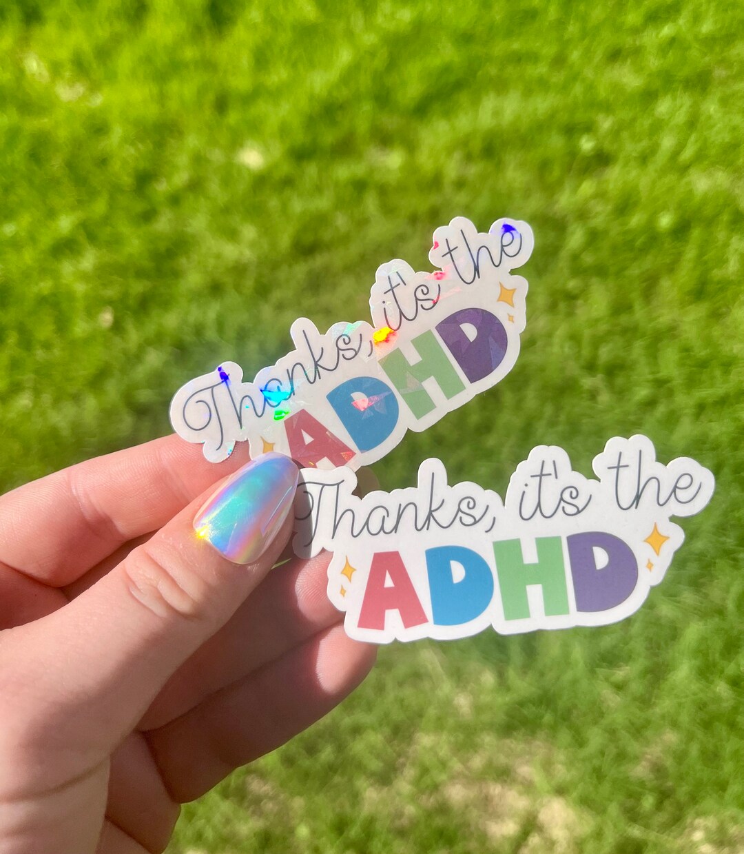Thanks, Its the ADHD Sticker ADHD Sticker - Etsy