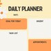 Daily Planner. Digital Weekly Planner. Digital Print - Daily Planner ...