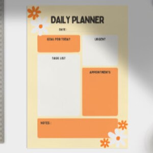 Daily Planner. Digital Weekly Planner. Digital Print - Daily Planner ...