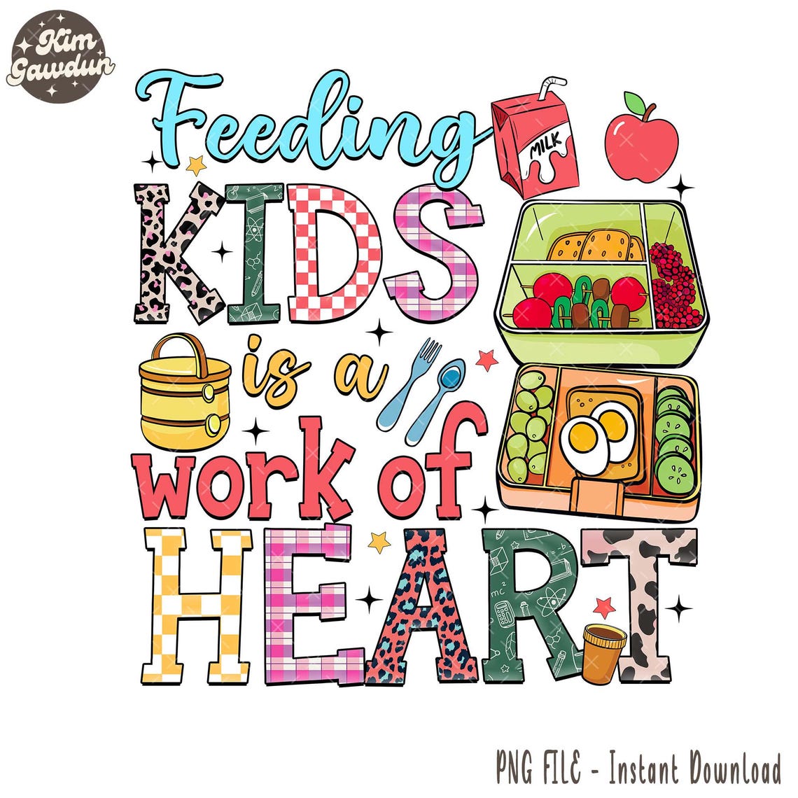 Feeding Kids is A Work of Heart Png, Cafeteria Worker, Student ...