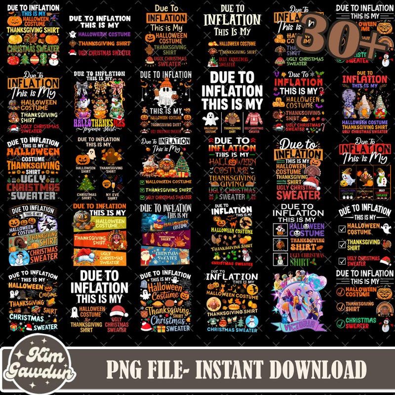 Inflation Christmas Shirt - Etsy