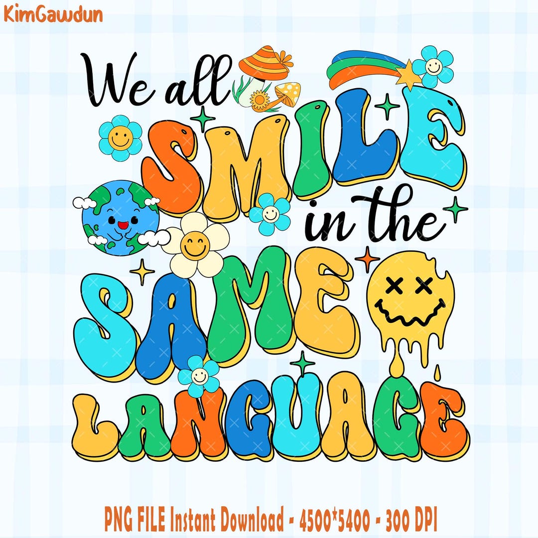 We All Smile in the Same Language Png, ESL Teacher Png, ESL Teacher ...