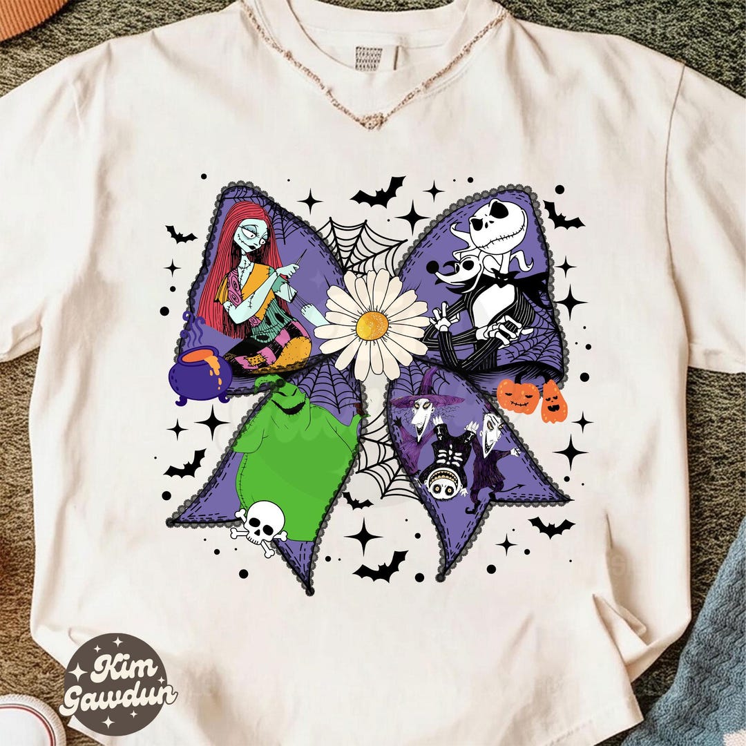 Halloween Nightmare Bow Png, Spooky Season Png, Preppy Coquette Png ...
