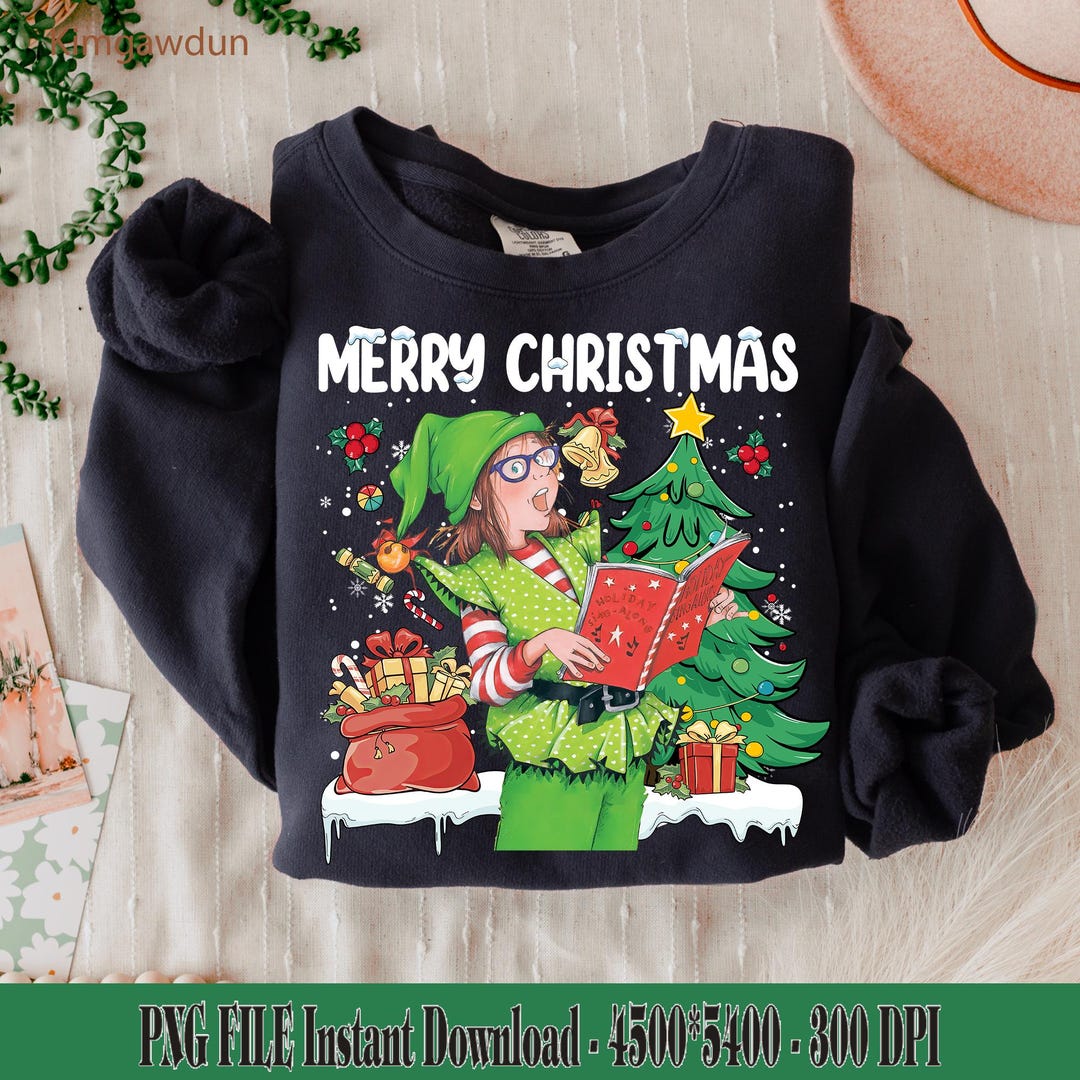 Junie B Jones Read Book PNG, Merry Christmas Junie B Jones Png, Teacher ...