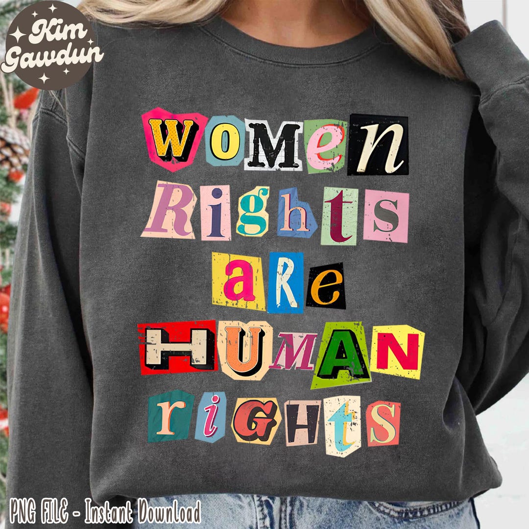 Women Rights Are Human Rights PNG, Equality Png, Women's Rights Png, Activist Png, Political ...