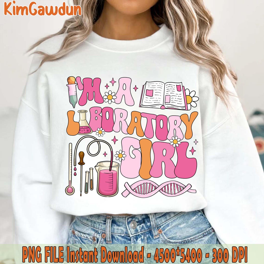 I'm Laboratory Girl, Groovy Valentine Laboratory Png, Laboratory Png ...