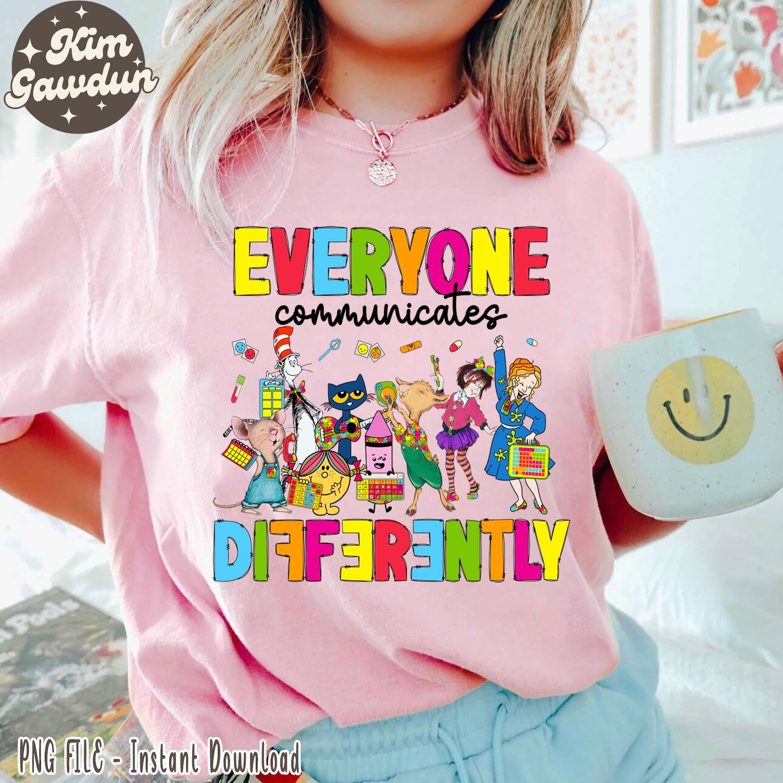 Everyone Communicates Differently Png, Autism Awareness Png, Autism ...