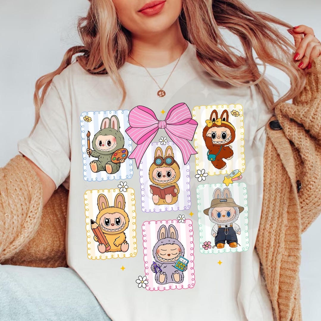 Labubu Back to School PNG, Clipart Labubu PNG, Labubu PNG Transparent ...