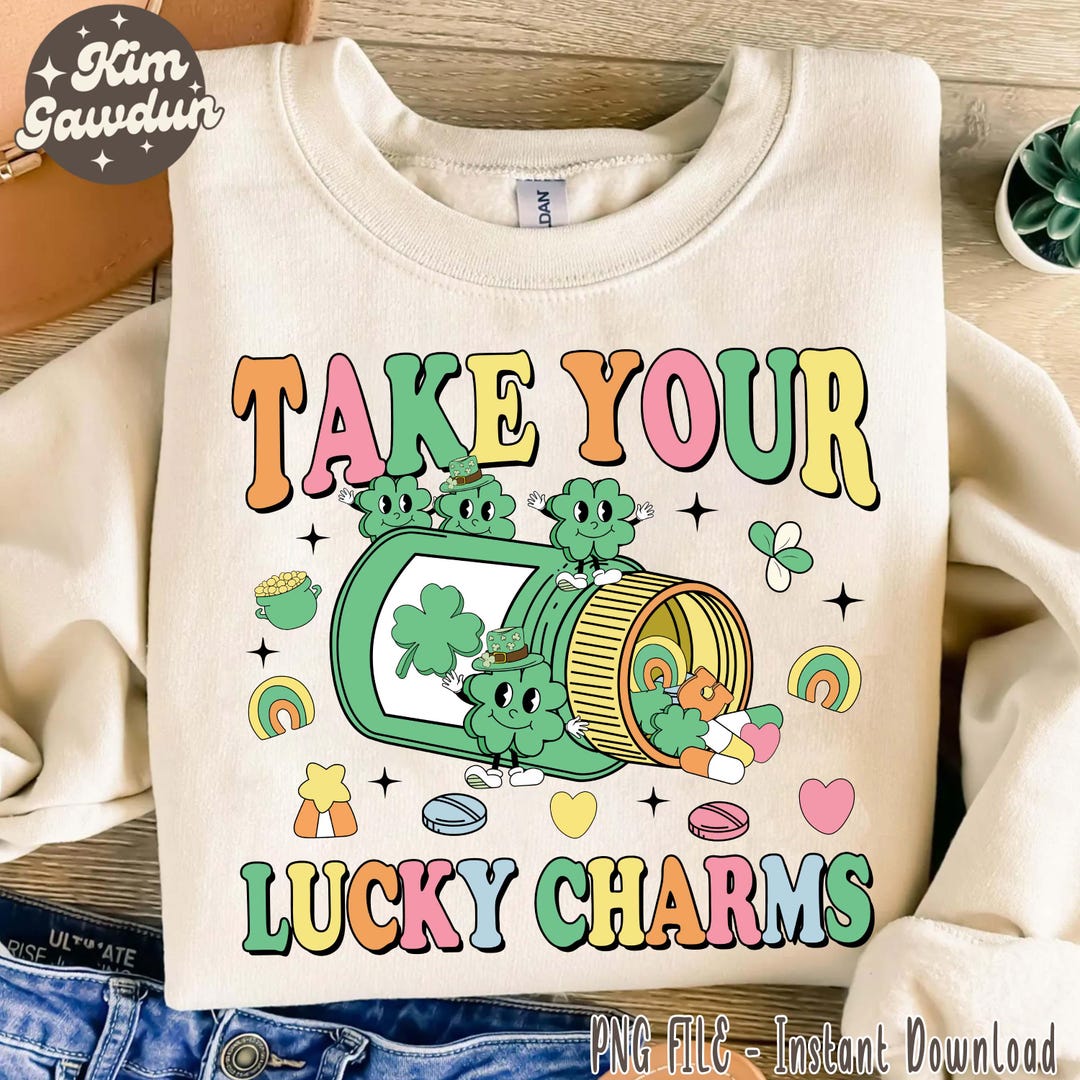 You're My Lucky Charm PNG, Take Your Lucky Charm Png, St Patrick's Day ...