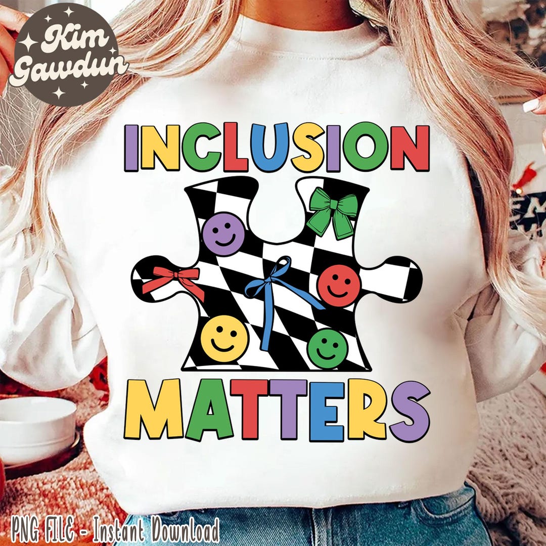 Inclusion Matters Neurodiversity Autism, Autism Awareness Png, It's Ok ...