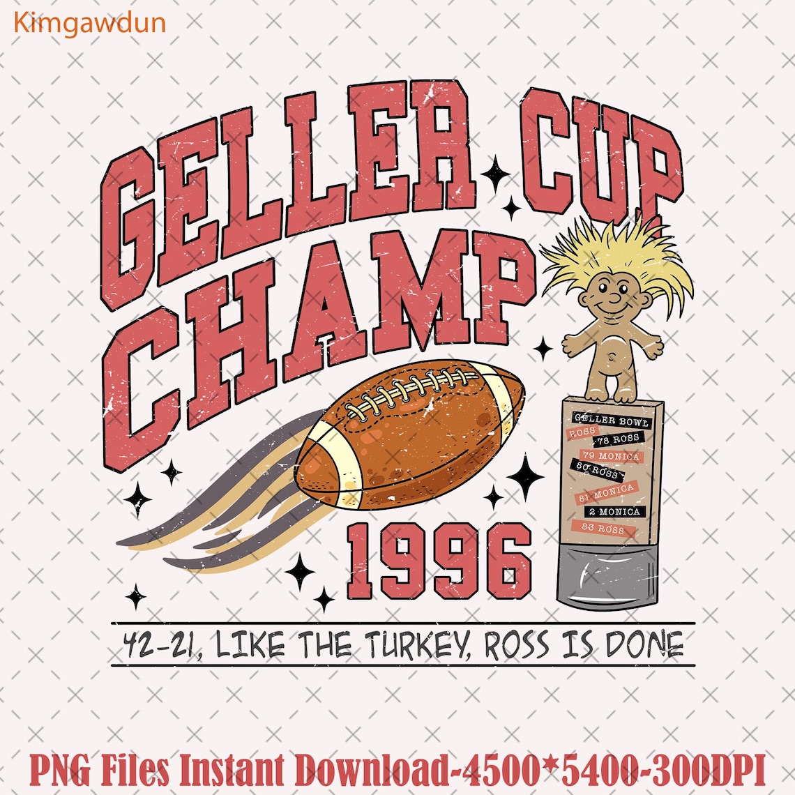 Geller Cup Champion PNG, Friendsgiving Ross & Monica, Funny ...