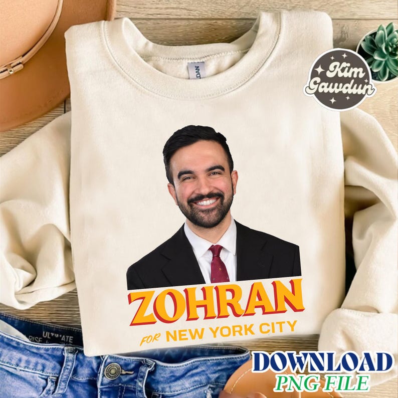 Zohran for NYC Png, Zohran for Mayor Png, Zohran Mamdani, Vote Zohran ...
