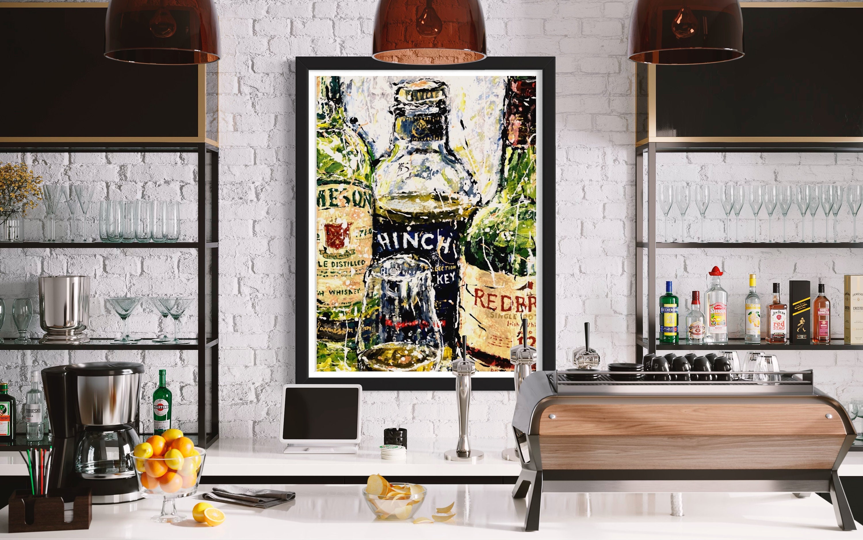 Whisky Print Whisky Wall Art Whisky Home Decor Whisky Illustration ...