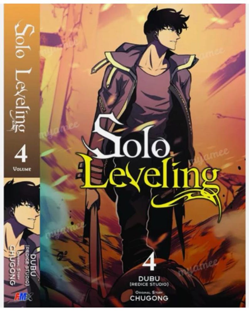 Solo Leveling Comic Book Manga Set Volume 1-13 English Version by ...