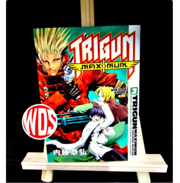 Trigun Maximum Manga Volume 1-14 Complete Set (END) by Ysuhiro Nightow ENGLISH Version Fast ...