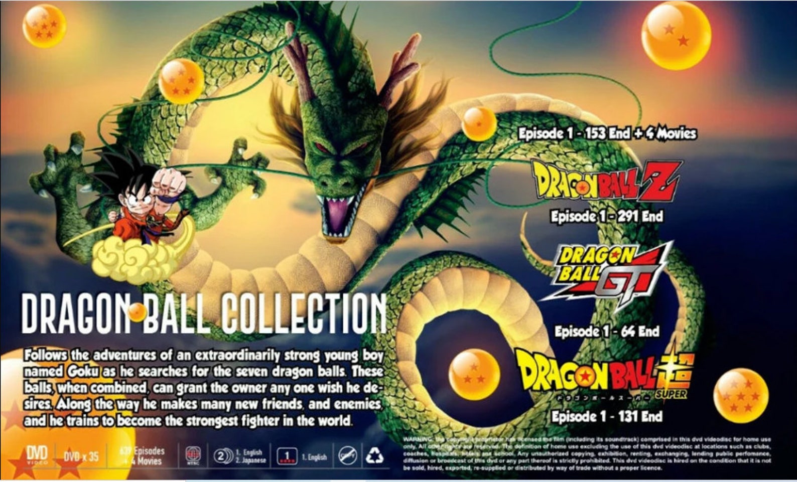 Japanese DVD Anime Vol.1-153 End + 4 Movie Collection Complete TV ...