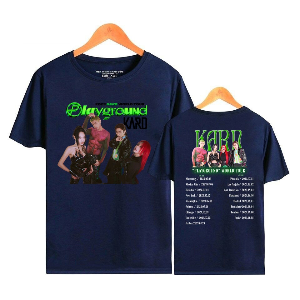 2023 KARD "Playground" World Tour tshirt, Kard Kpop Shirt, Kard ICKY ...