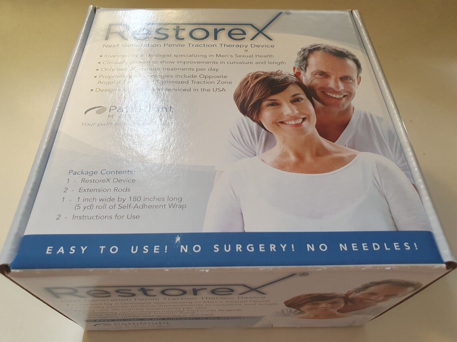 New Restorex Penile Curve Correction & Lenghtening Device / Medically ...
