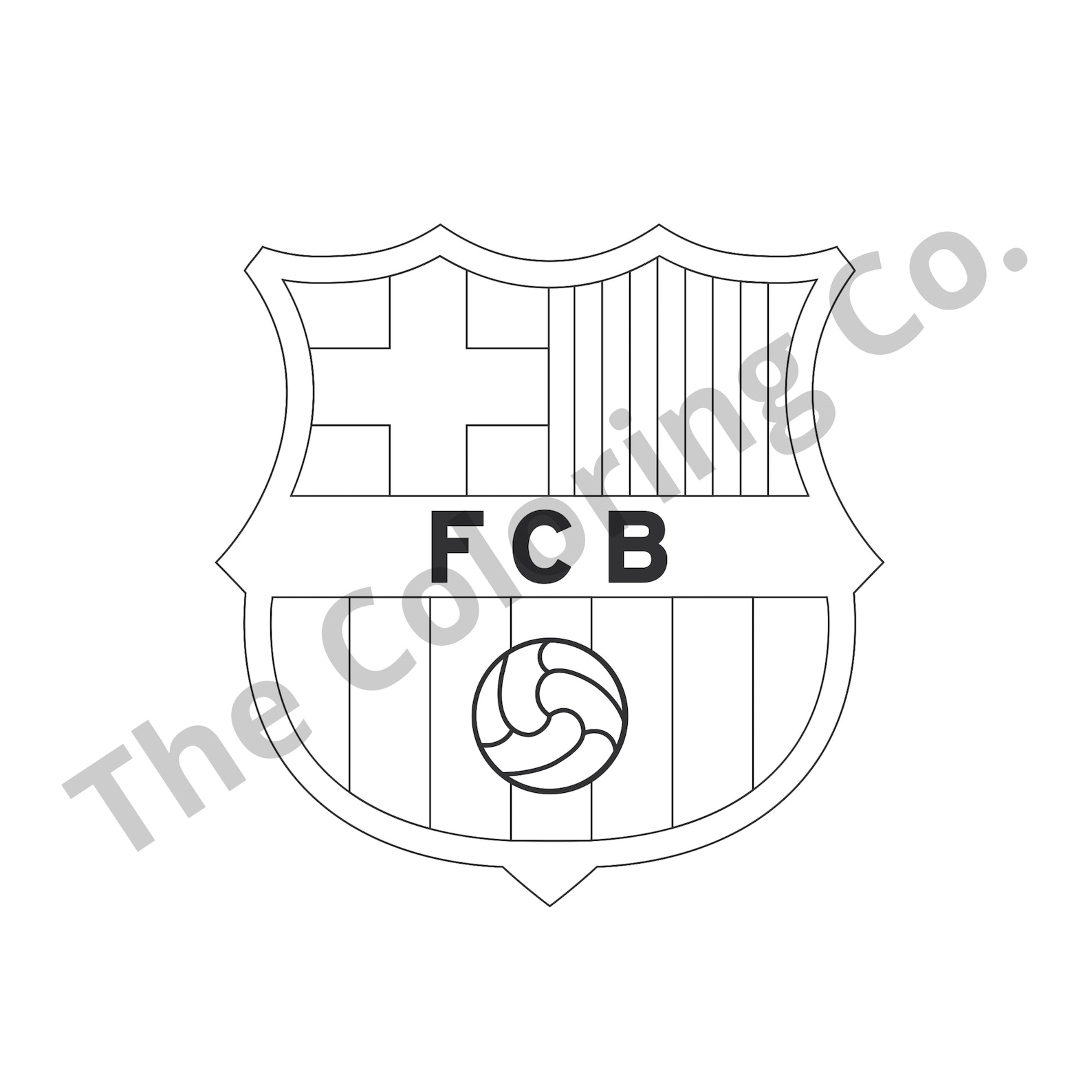 FOOTBALL Team LOGOS to COLOR - 20 Coloring Pages to Print Instantly ...