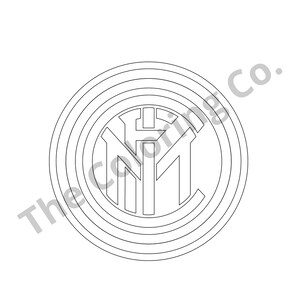 FOOTBALL Team LOGOS to COLOR - 20 Coloring Pages to Print Instantly ...