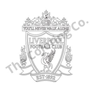 FOOTBALL Team LOGOS to COLOR - 20 Coloring Pages to Print Instantly ...