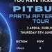 Pitbull Party After Dark Tour Personalised Gift Ticket X2 Surprise ...