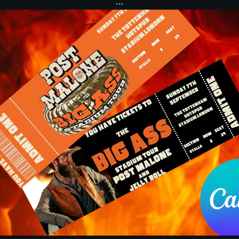 Post Malone Father - Etsy