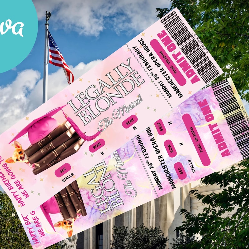 Legally Blonde Wall Poster - Etsy UK