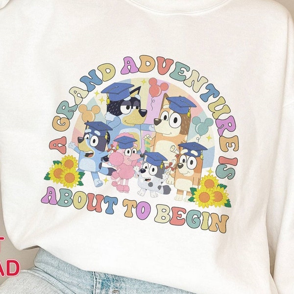 Bluey Grad Svg - Etsy Canada