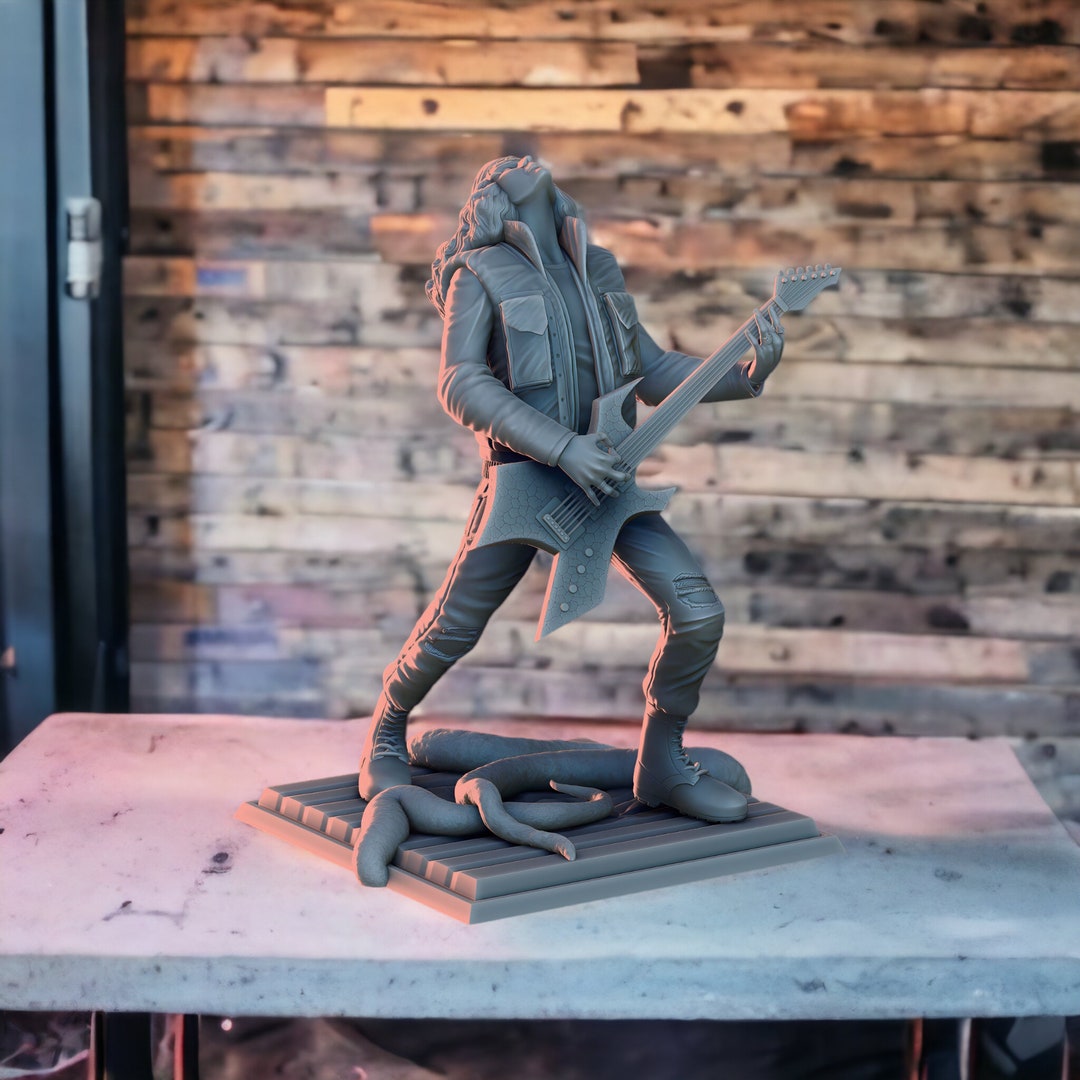 Eddie Munson From Stranger Things 3D Print STL File Download STL - Etsy