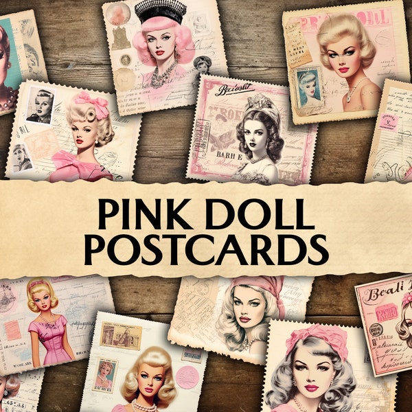 Barbie Postcards Vintage - Etsy