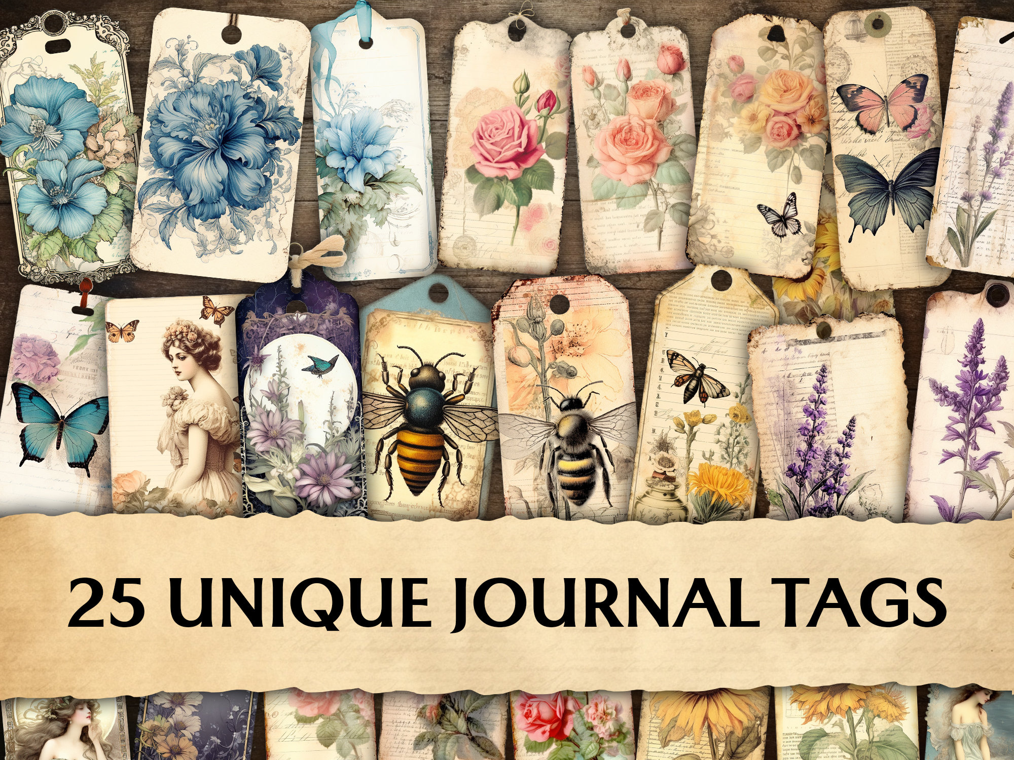 Junk Journal Starter Kit, Journal Kit for Beginners, DIY Junk Journal ...