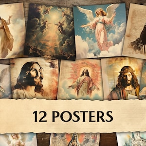 Junk Journal Printable Christian Pack, Scrapbook Christianity Supplies ...