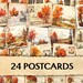 Junk Journal Autumn Fall Pack, Printable Scrapbook Fall Supplies ...