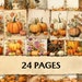 MEGA BUNDLE Junk Journal Pumpkin Pack Printable Pumpkins Scrapbook ...
