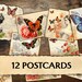 MEGA BUNDLE Junk Journal Butterfly Pack Printable Butterfly Scrapbook ...