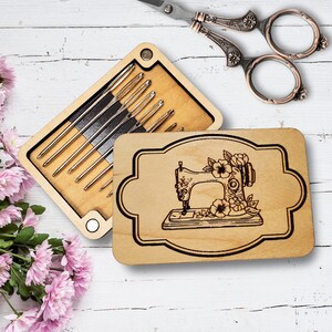 Sewing Machine Needle Minder Storage Case | Cross Stitch Needle Holder ...
