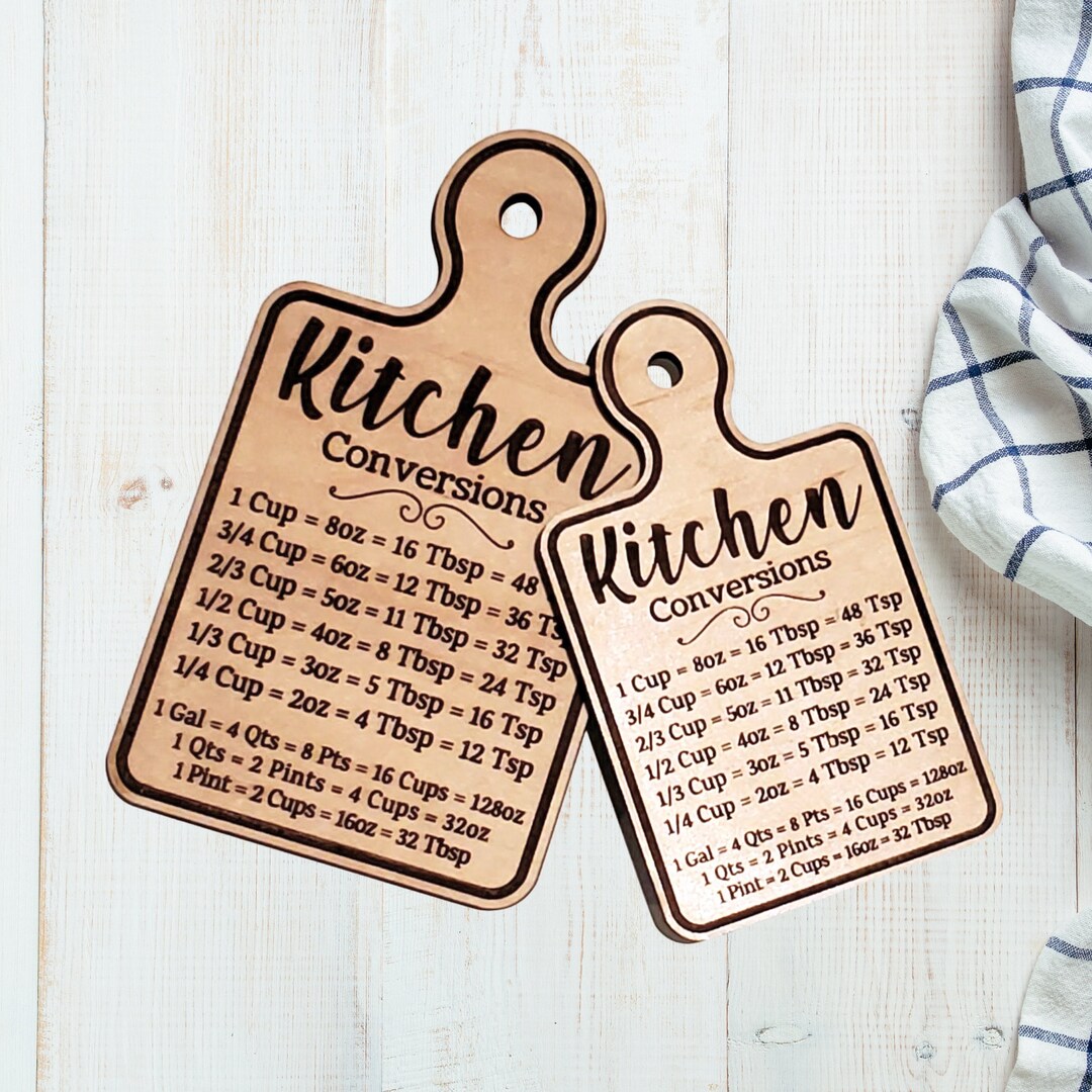 Cutting Board Kitchen Conversions Magnet | Kitchen Home Decor ...