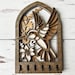 Hummingbird Laser Cut Key Holder: Maple Wood Wall Decor - Etsy
