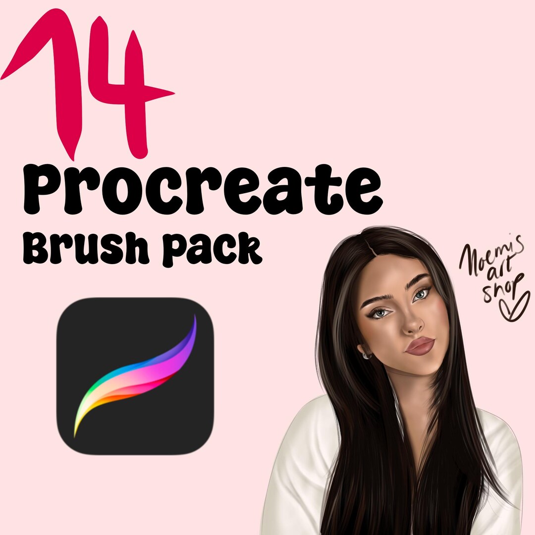 ULTRA Procreate Brush Set 14 Brushes (description!) - Etsy