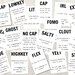 Slang Flashcards Gen Z Terminology Gag Gift Funny Teens Printable Gift ...