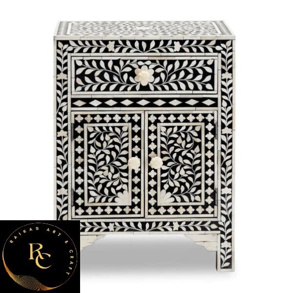 Bone Inlay Nightstand - Etsy
