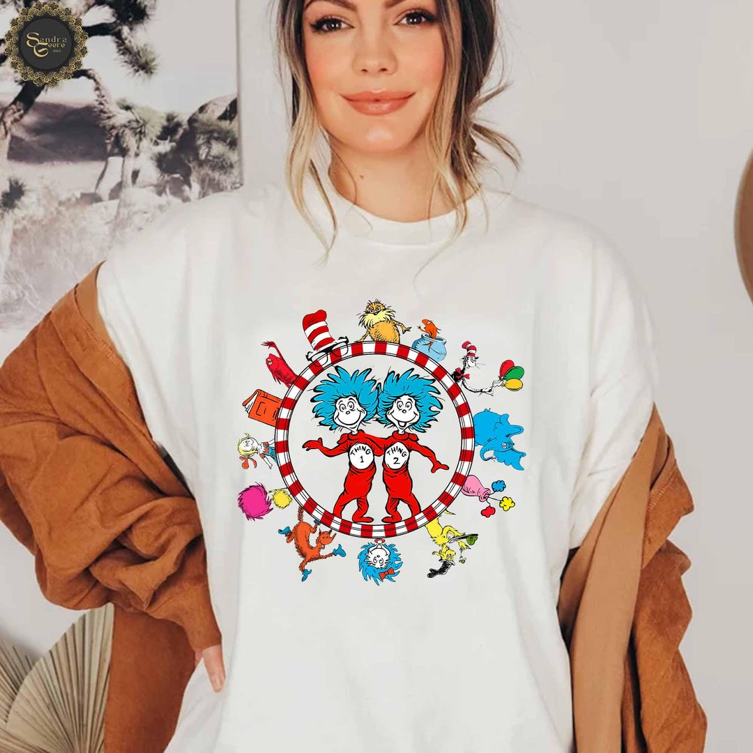 Dr. Seuss Day Shirt, Happy Dr Seuss Day Sweatshirt, Happy Dr Seuss ...
