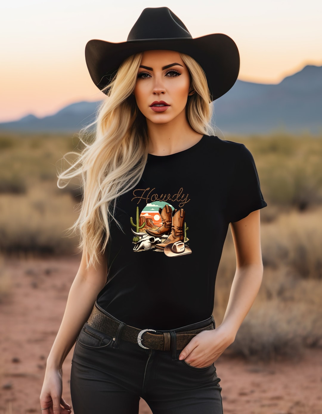 Stylish Howdy Americana Shirt Vintage Rodeo Cowgirl Shirt-americana ...